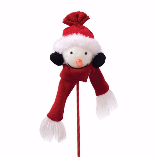 DirectFloral. Holiday Snowman Pick (11.5")