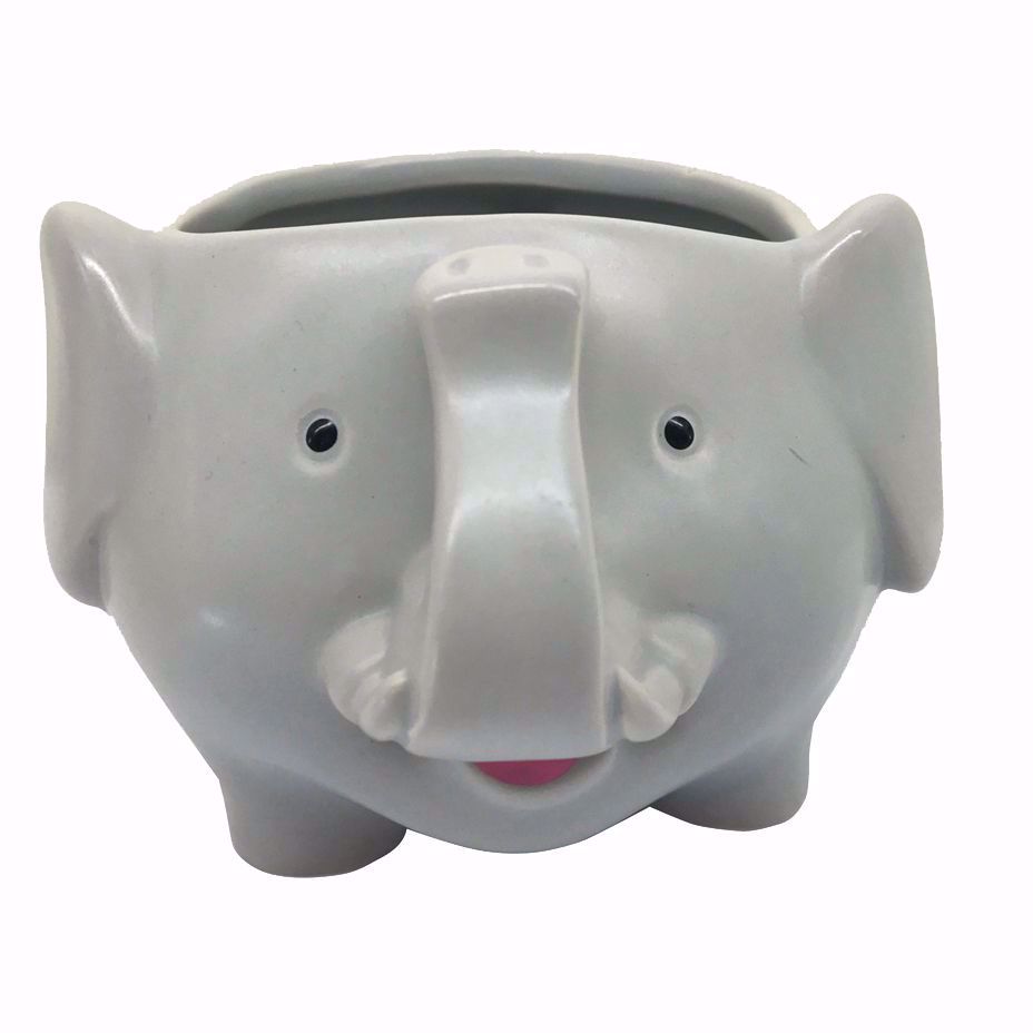DirectFloral. Ceramic Elephant Planter