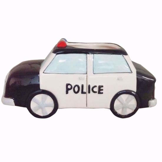 DirectFloral. Ceramic Police Car Planter 3"