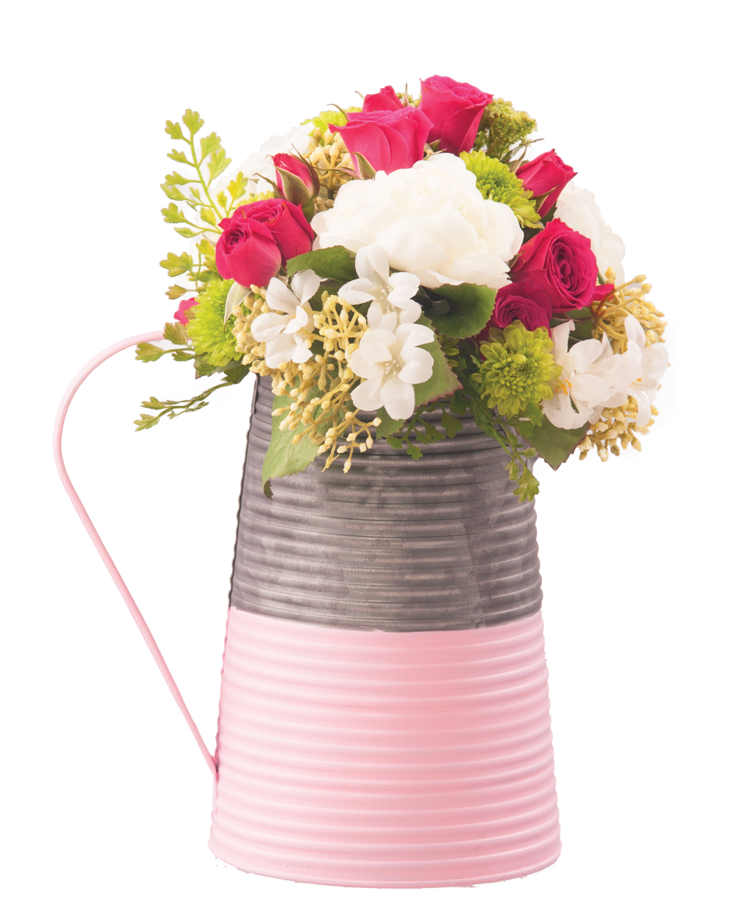 DirectFloral. 3 Asst Pastel Half Dip Pitcher Assortment