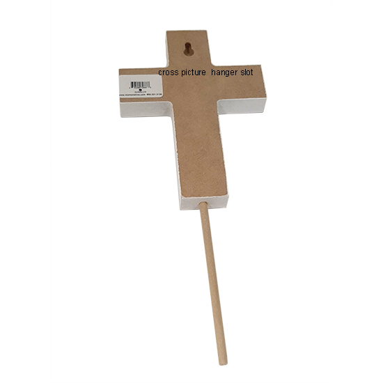 DirectFloral. Footprints Wood Cross (Dowel Rod)