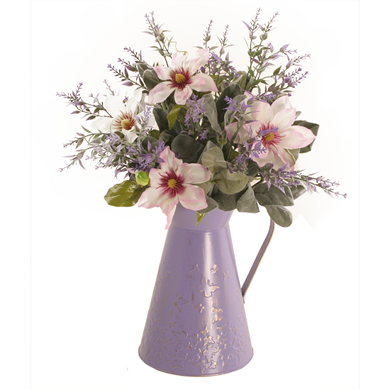 DirectFloral. Gold Rim Butterfly Embossed Pitcher Assortment 4.5"