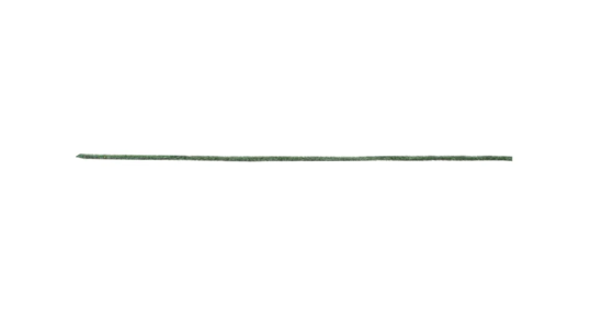 DirectFloral. 15" 20 Gauge Flocked Wire - Green