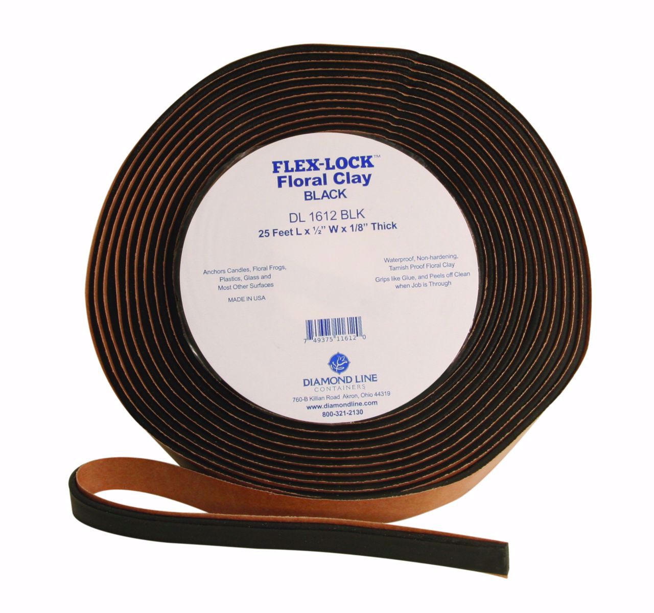 DirectFloral. Flex-Lock™ Floral Clay-Black