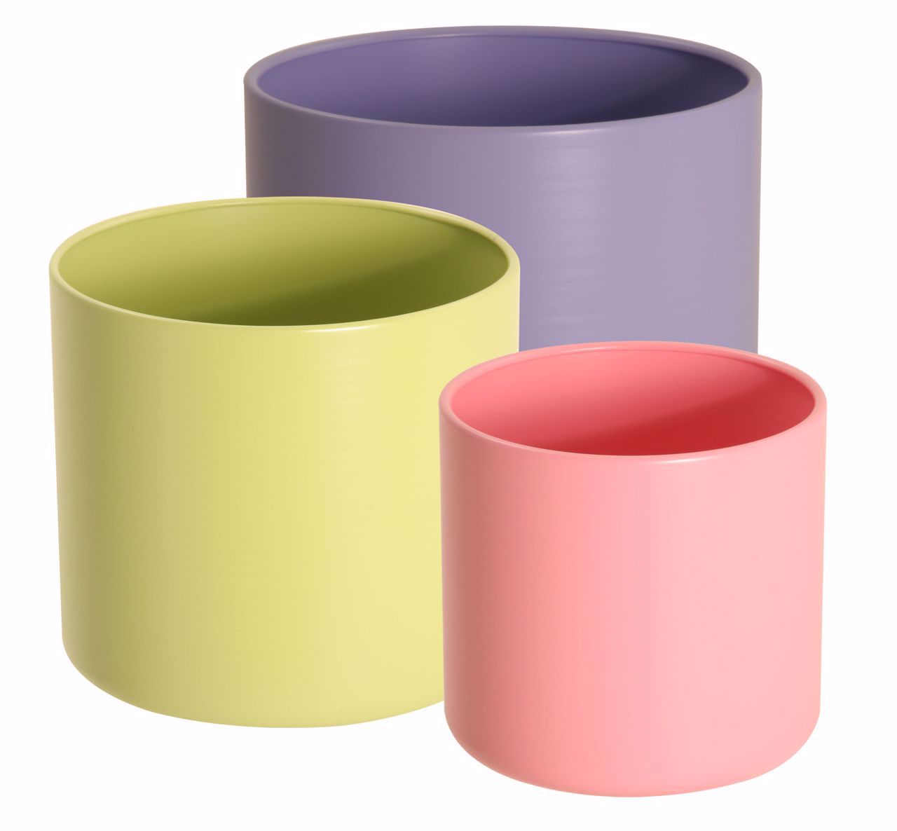 DirectFloral. 3 Asst S/3 Mod Metal Springtime Planter