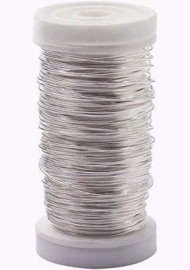 DirectFloral. 24 Gauge Metallic Wire-Silver